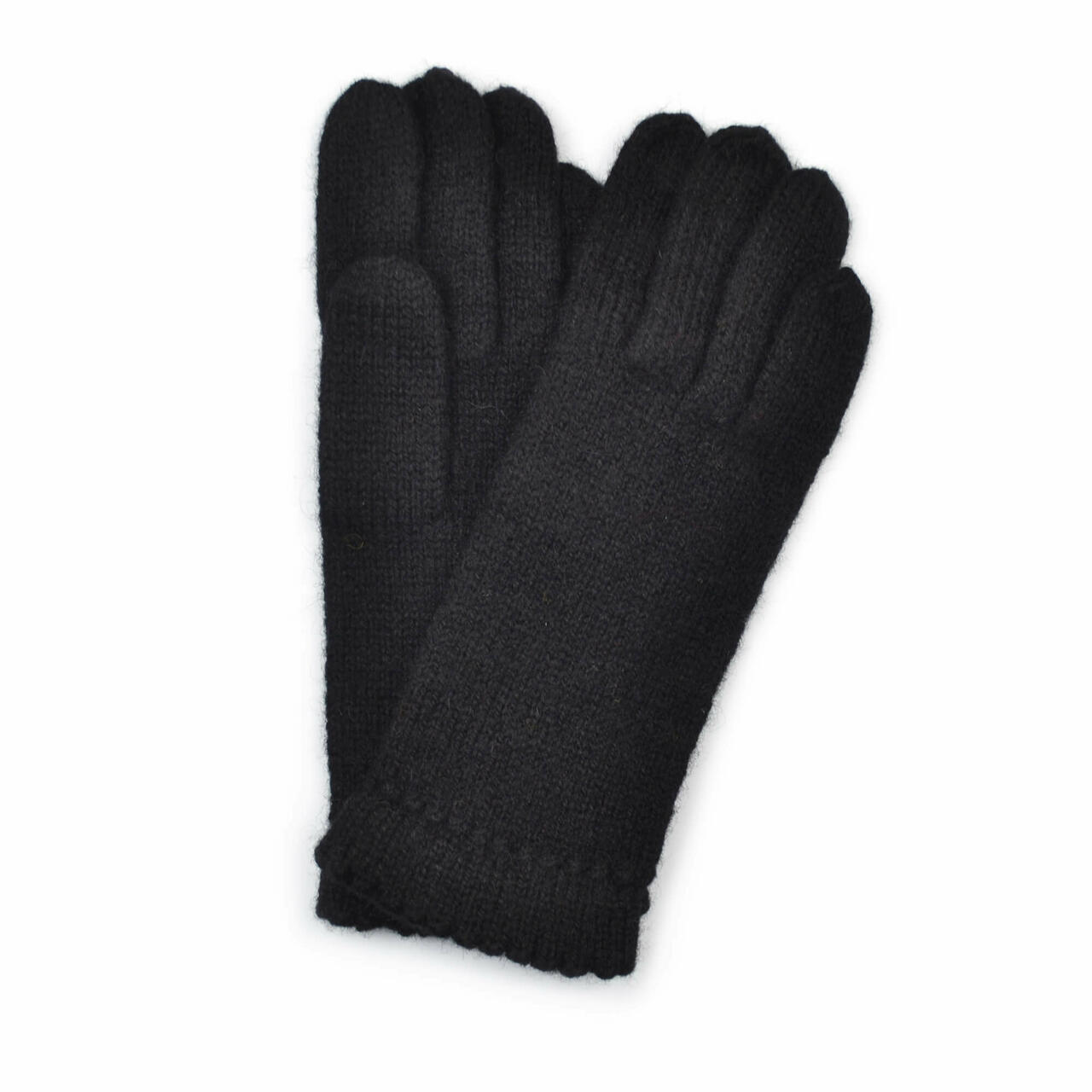 Villased kindad - mustad sõrmikud naistele - XS,S,M,L | Murese.ee